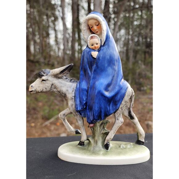 Goebel | Accents | Vintage Goebel Germany Flight To Egypt Mary And ...